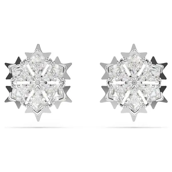 SWAROVSKI Magic Stud Earrings - White