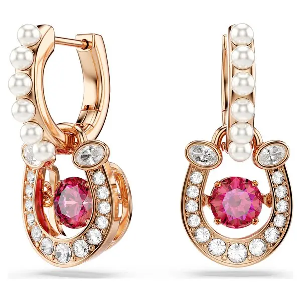 SWAROVSKI Symbolica Drop Earrings - Red