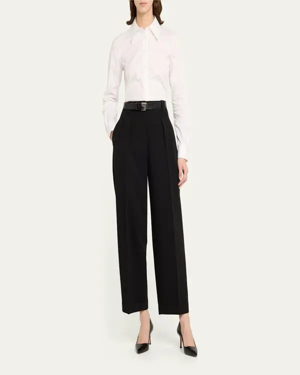 Lafayette 148 New York Kennedy Button-down Shirt