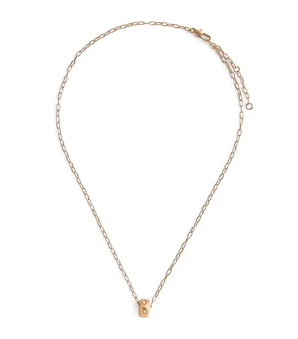 Pomellato Iconica Diamond Pendant Necklace - Rose Gold