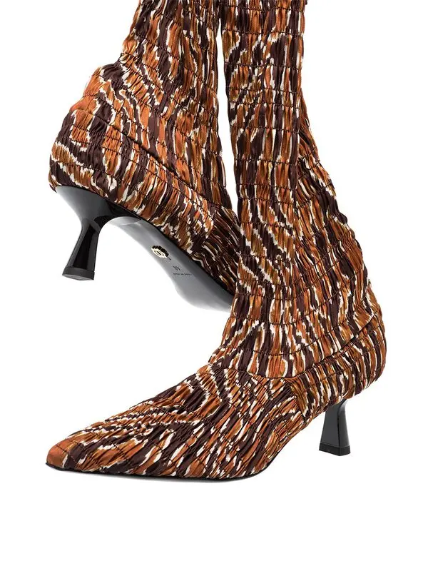 AMY CROOKES Victorine 60mm Knee-high Boots