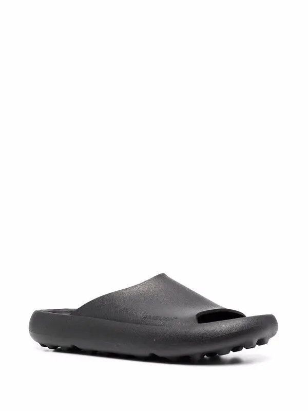 AMBUSH Embossed Logo Slides - Black