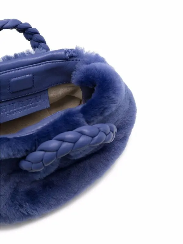 Hereu Bombon Shearling Tote Bag
