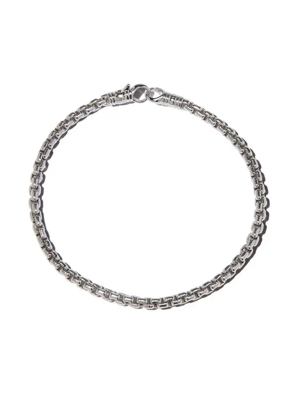 Tom Wood Venetian Rhodium-plated Sterling Bracelet - Silver