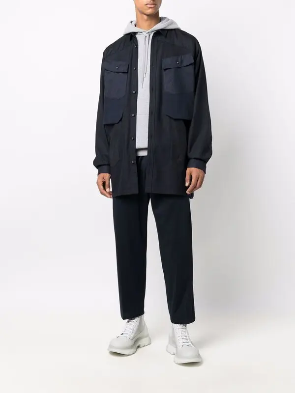 WHITE MOUNTAINEERING Oversized Shirt Jacket