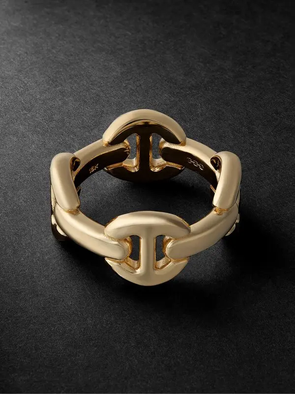 Hoorsenbuhs Quad Link 18-karat Ring