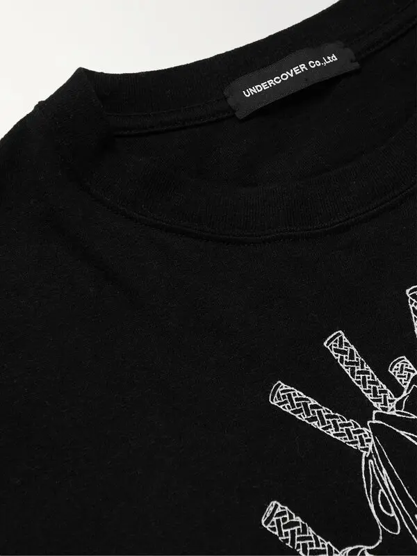 Undercoverism Neon Genesis Evangelion Oversized Printed Cotton