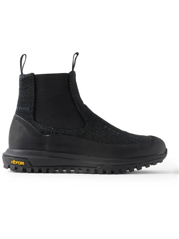 Diemme Ramon Rubber-Trimmed Byborre Chelsea Boots Eu 41 In  display picture 1