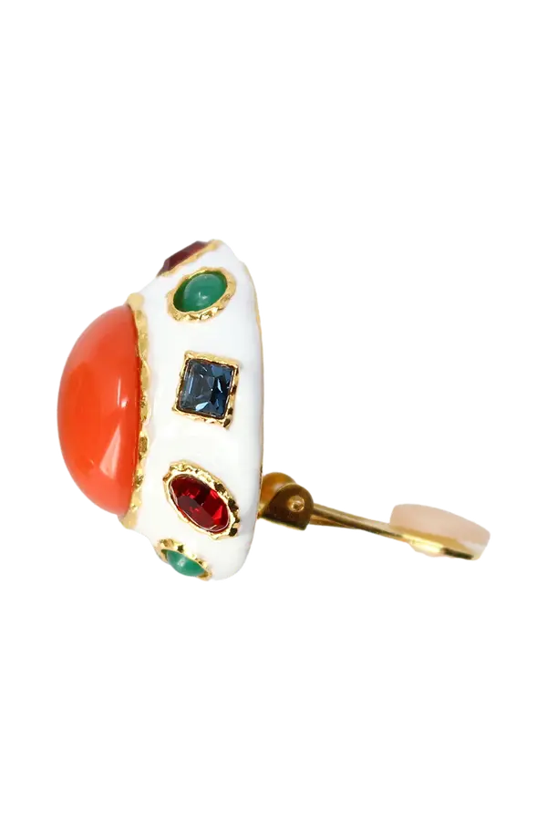 KENNETH JAY LANE Gemstone And Earrings