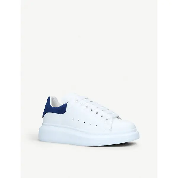 Alexander McQueen Leather Platform Trainers