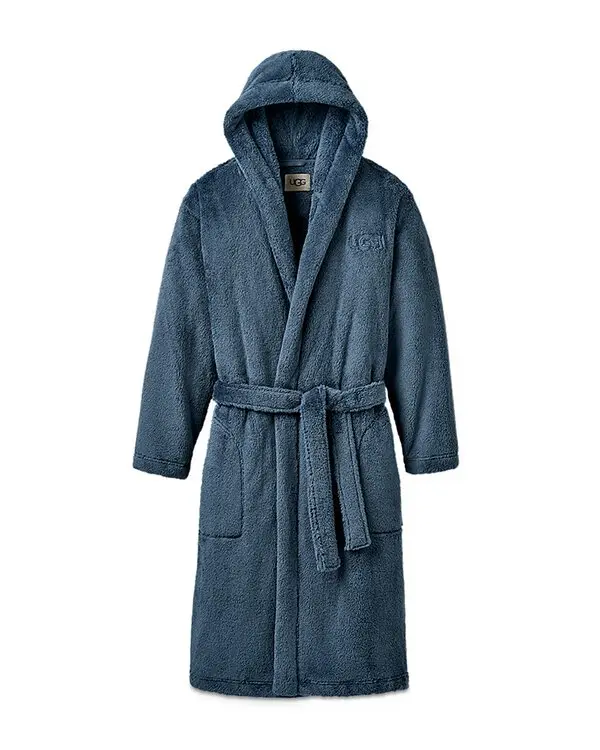 UGG Beckett Faux Sherpa Bathrobe - Dark Wave