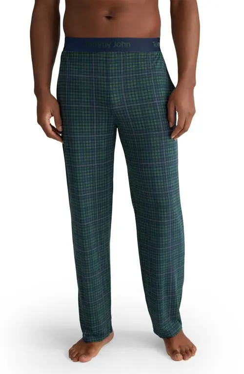 Tommy John Second Skin Pajama Pants - Greener Pastures Flannel