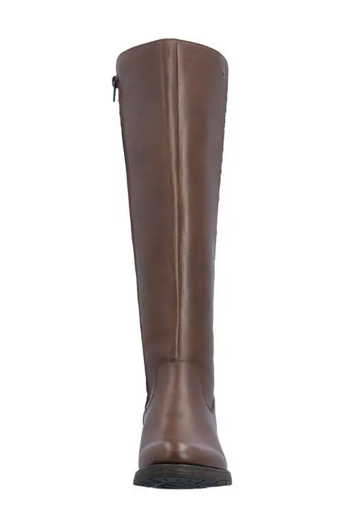 RIEKER Faith 91 Knee-high Boots - Ebony/moro/chestnut