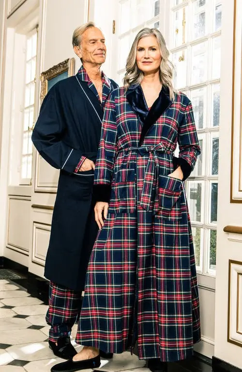 PETITE PLUME Flannel Robe