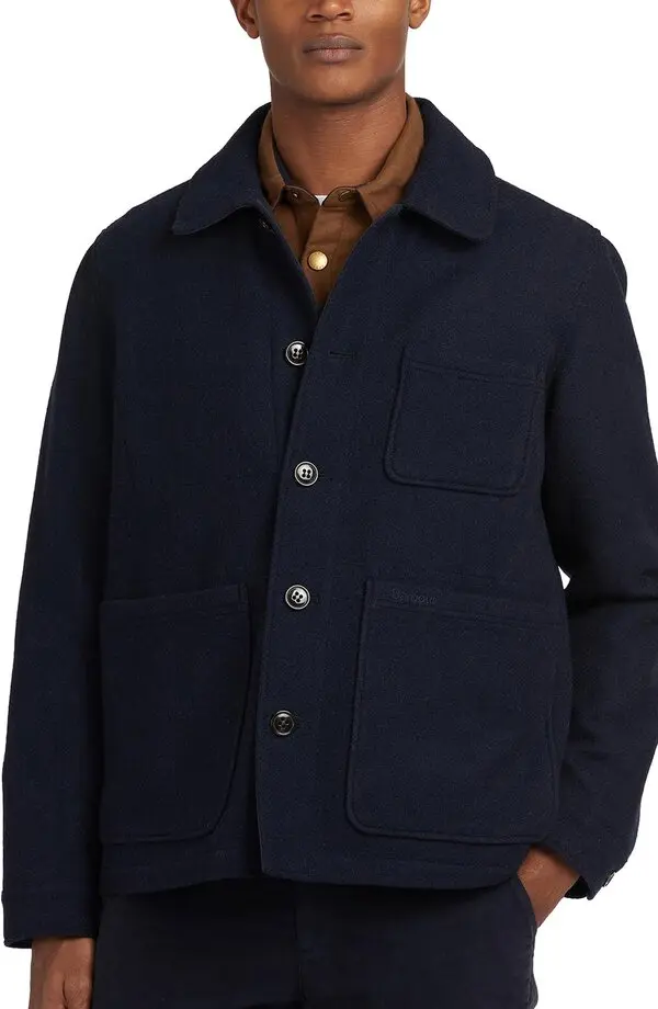 Barbour Kennington Wool Shirt Jacket