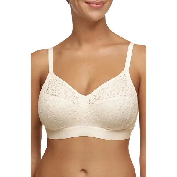 Chantelle Norah Supportive Wireless Bra - Talc-nl