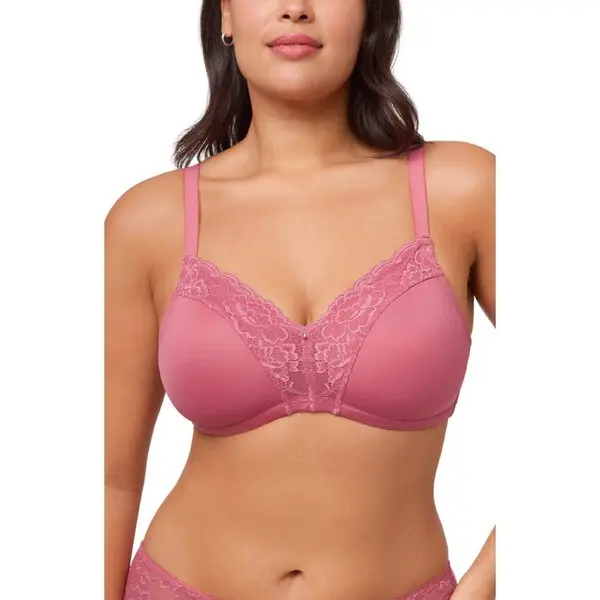 MONTELLE INTIMATES Dream Wireless T-shirt Bra - Lipstick
