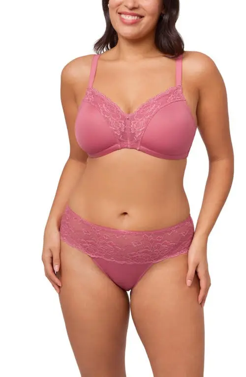 MONTELLE INTIMATES Dream Wireless T-shirt Bra - Lipstick