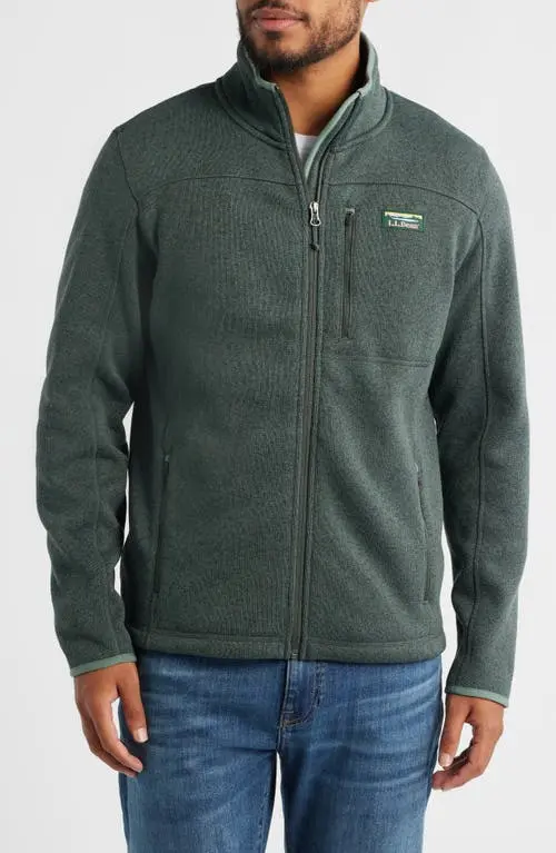 L.l.bean Sweater Fleece Jacket - Shadow Green