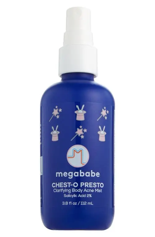 MEGABABE Chest-o Presto Clarifying Body Acne Mist - Blue