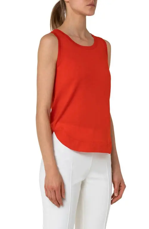 Akris Wool Tank Sweater
