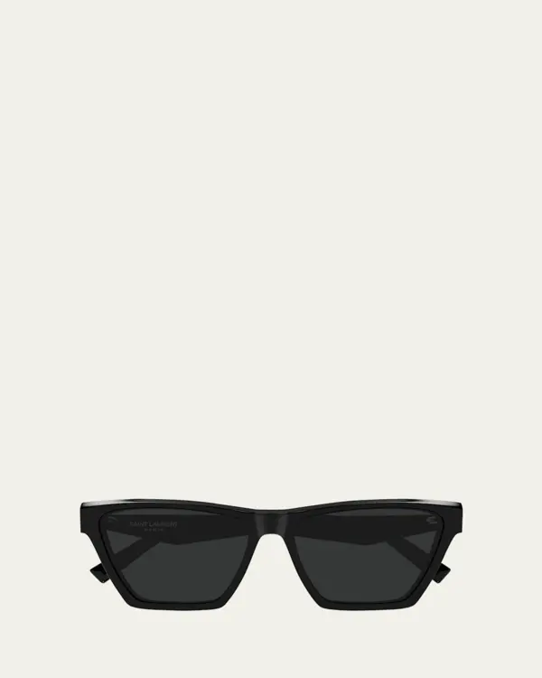Saint Laurent Acetate Cat-eye Sunglasses - Black