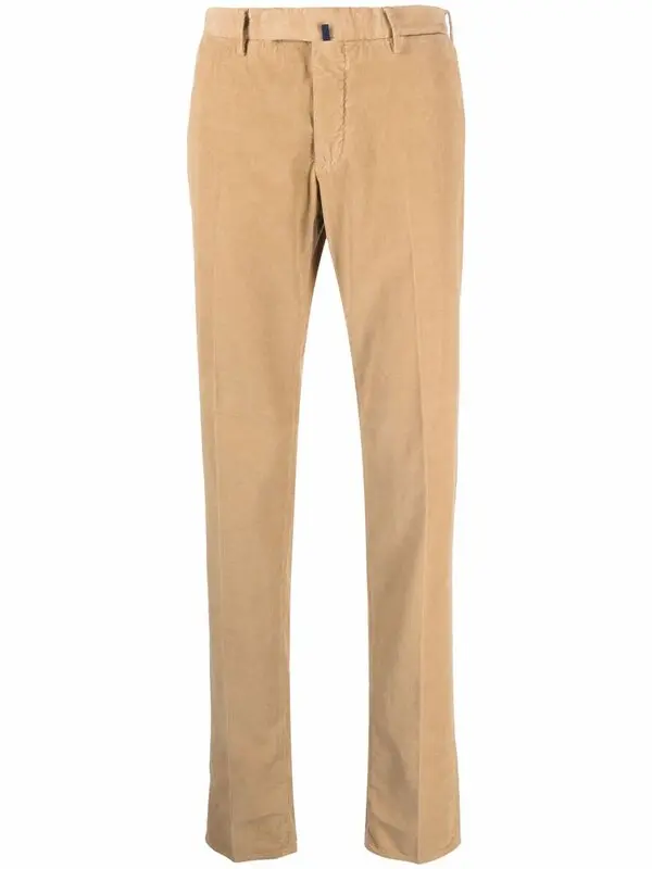 Incotex Straight-leg Corduroy Trousers - Neutrals