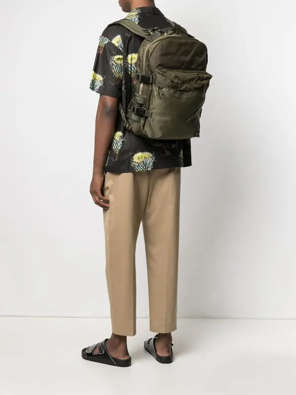 PORTER-YOSHIDA & CO Force Logo-patch Backpack - Green