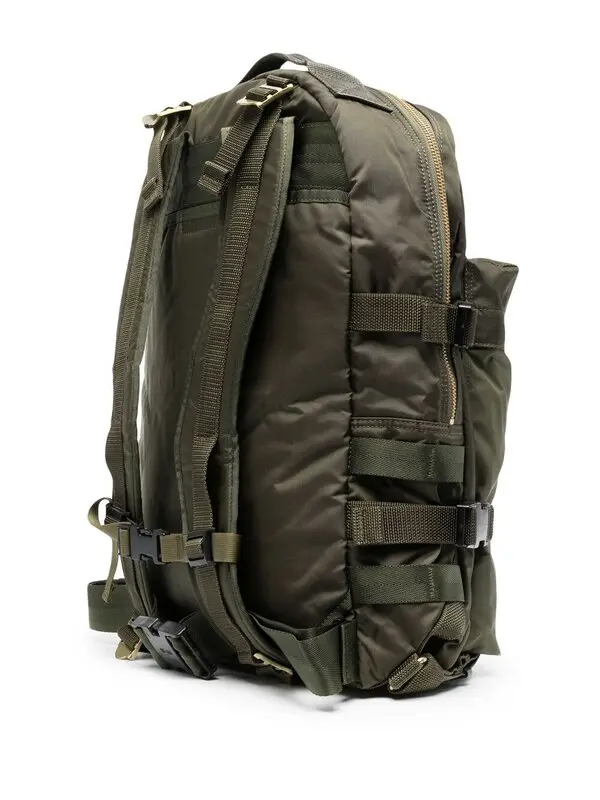 PORTER-YOSHIDA & CO Force Logo-patch Backpack - Green