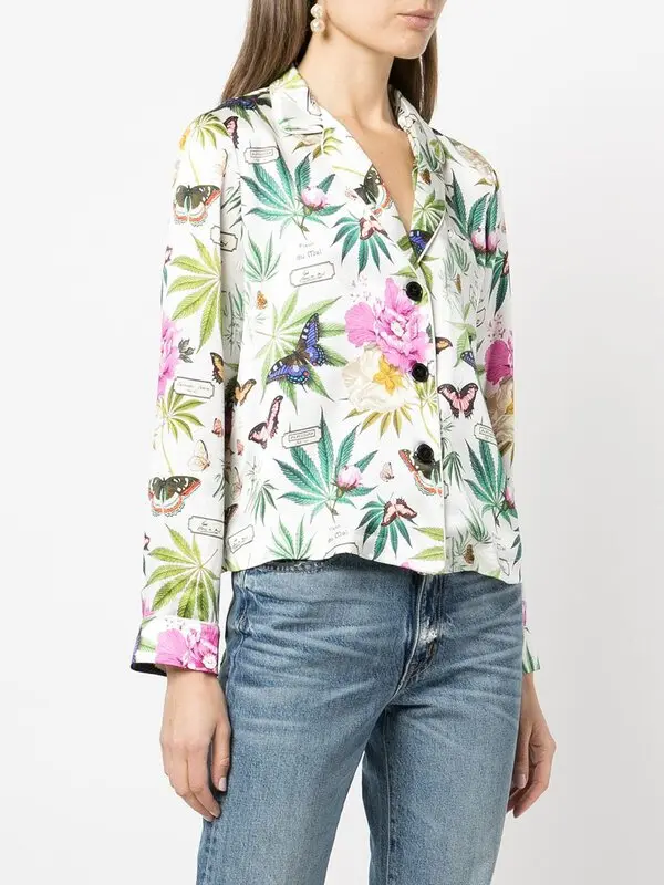 FLEUR DU MAL Botanical Fleur Pyjama Top