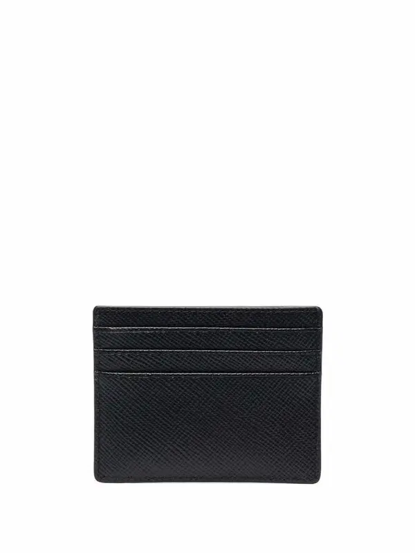 Michael Kors Logo-print Leather Card Wallet
