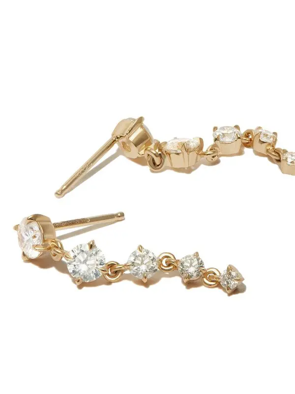 Lizzie Mandler Clat Five Drop Diamond Earring