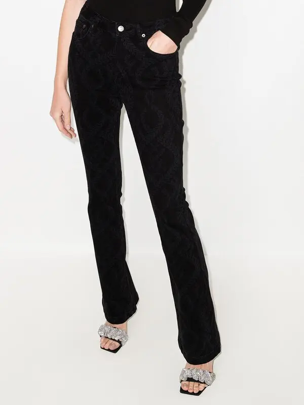 DAILY PAPER Braids Lilian Flared Trousers
