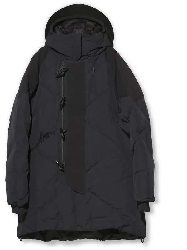 Norbit By Hiroshi Nozawa Oversized Quilted Shell Hooded Down