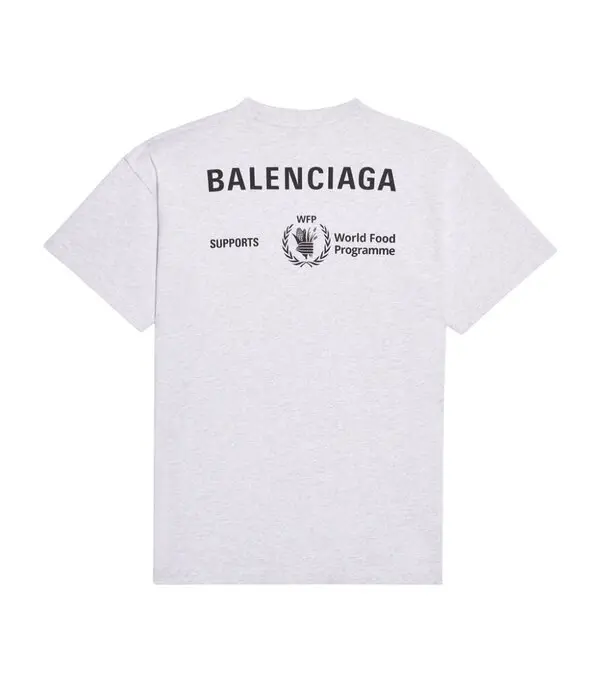 Balenciaga X World Food Programme T-Shirt - Grey | Editorialist