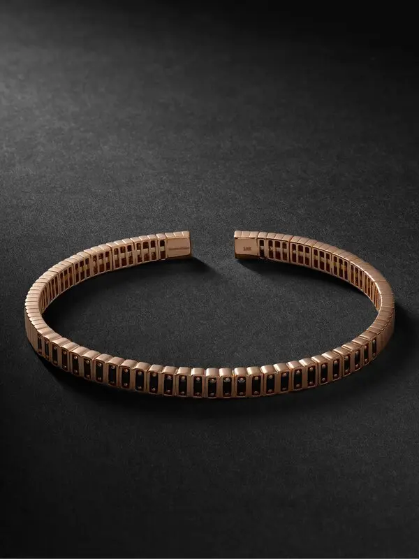 SUZANNE KALAN 18-karat Sapphire Cuff - Gold