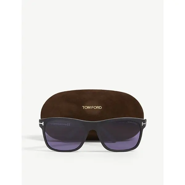 TOM FORD Giulio Rectangle-frame Sunglasses