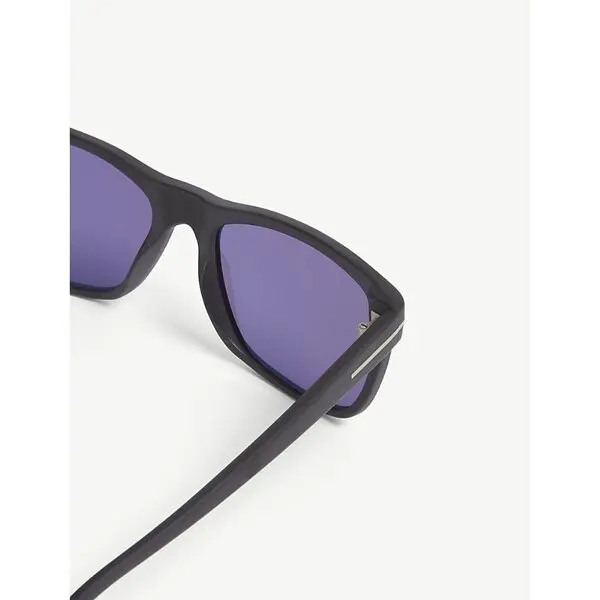 TOM FORD Giulio Rectangle-frame Sunglasses