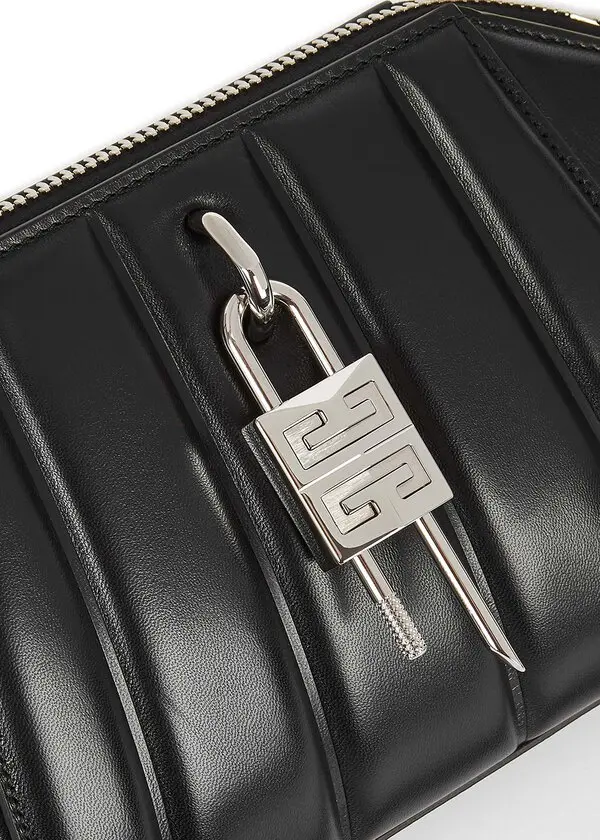 Givenchy Antigona Lock Xs Leather Cross-body Bag