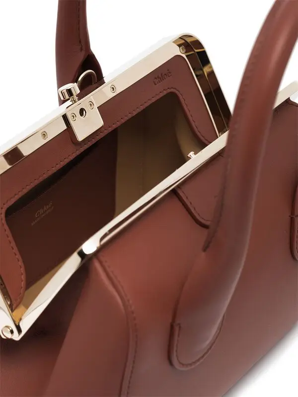 Chloé Joyce Leather Tote Bag
