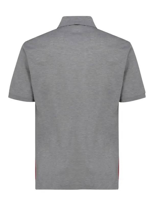 Thom Browne Pique Pocket Polo - Grey