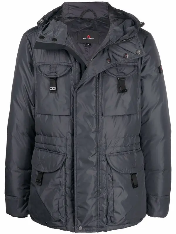 Peuterey Flap-pockets Hooded Padded Jacket
