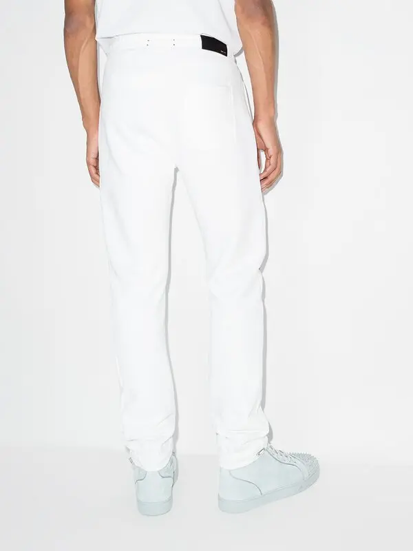 Amiri Paisley-logo Cotton Track Pants