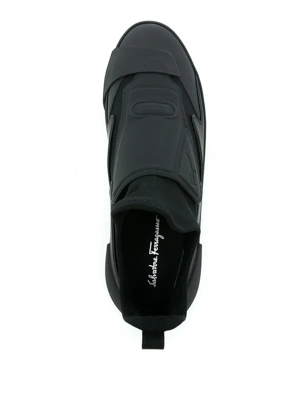 FERRAGAMO Panelled Slip-on Sneakers