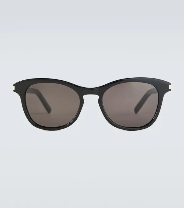 Saint Laurent Round-frame Sunglasses - Black
