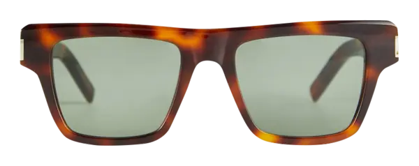 Saint Laurent Square-frame Sunglasses - Brown