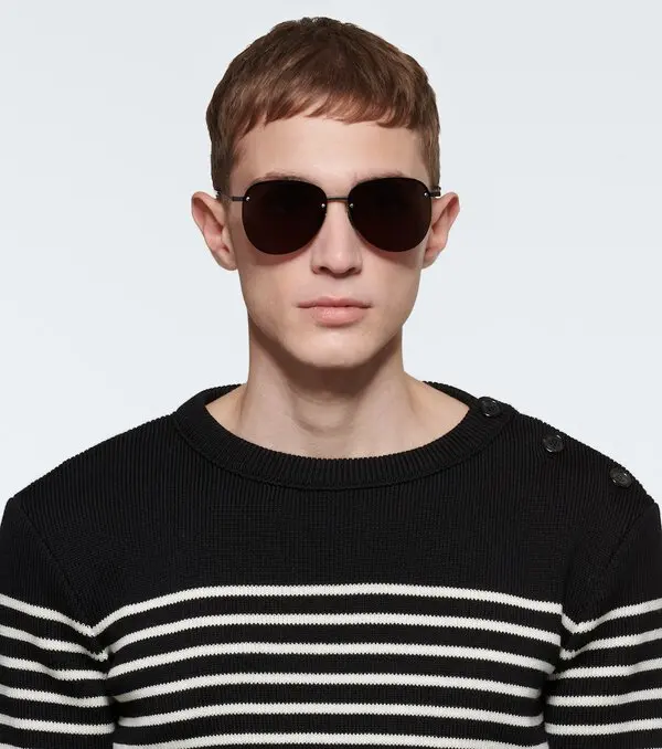 Saint Laurent Round Frame Sunglasses