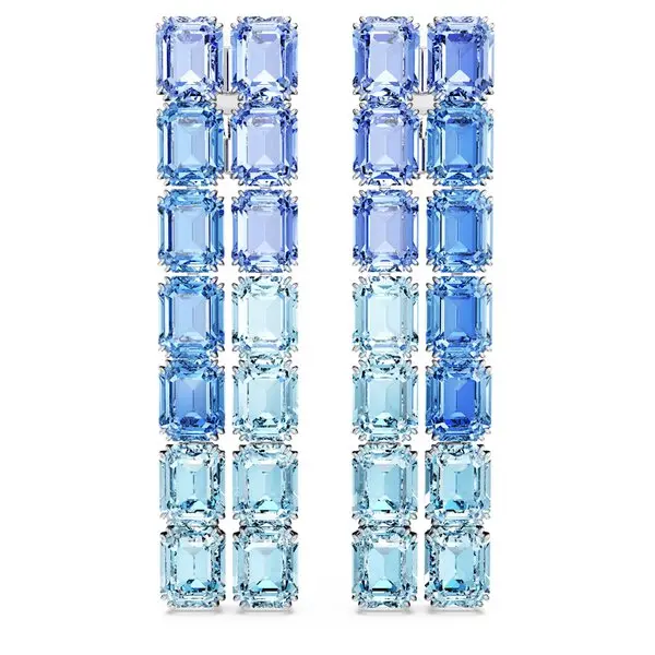 SWAROVSKI Millenia Clip Earrings - Blue