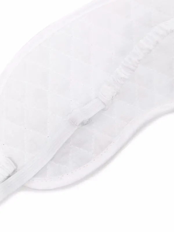 Versace Medusa Head-print Sleep Mask - White