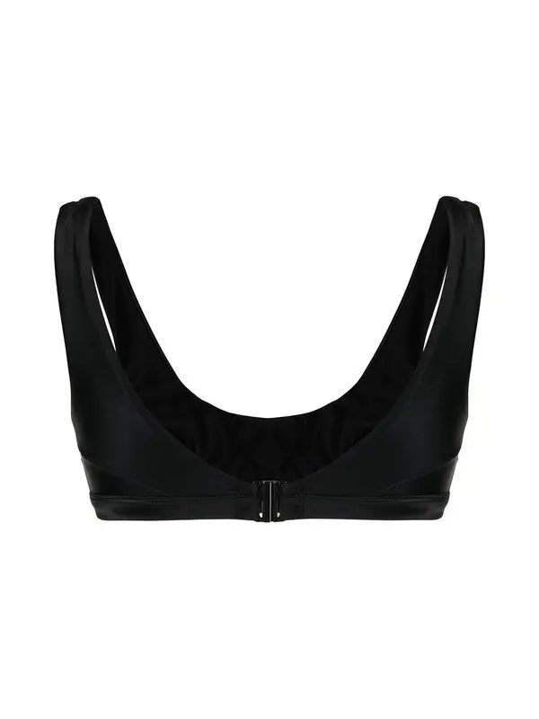 DUSKII Kate Scoop-neck Bikini Top - Black